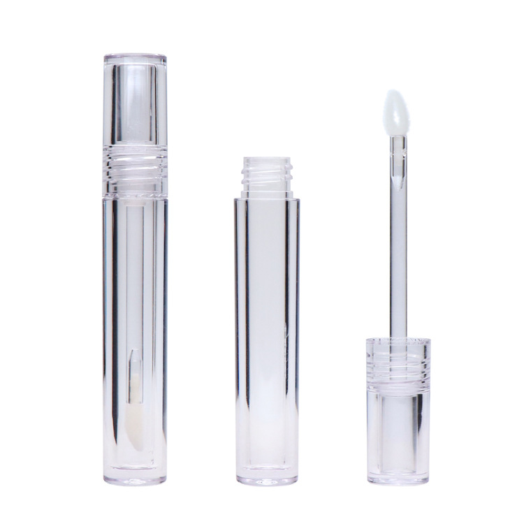 Wholesale mini Transparent Lip Gloss Tubes Crystal cylinder pretty ...